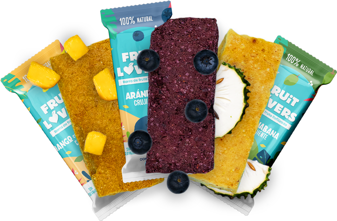 Fruit Lovers | Barras de fruta liofilizada